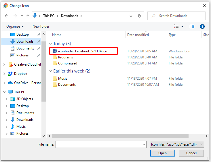 How to Add Facebook Icon to Desktop