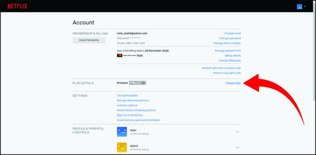How to Change Your Netflix Plan Subscription