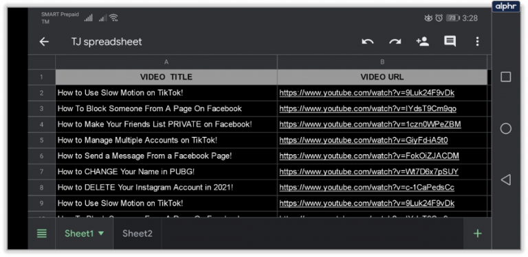 Can You Make a Row Sticky in Google Sheets?