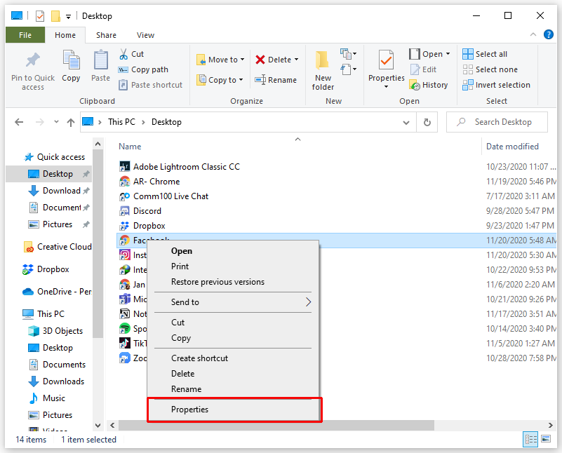 How to Add Facebook Icon to Desktop