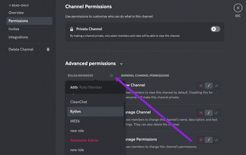 How To Make a Channel Read Only in Discord