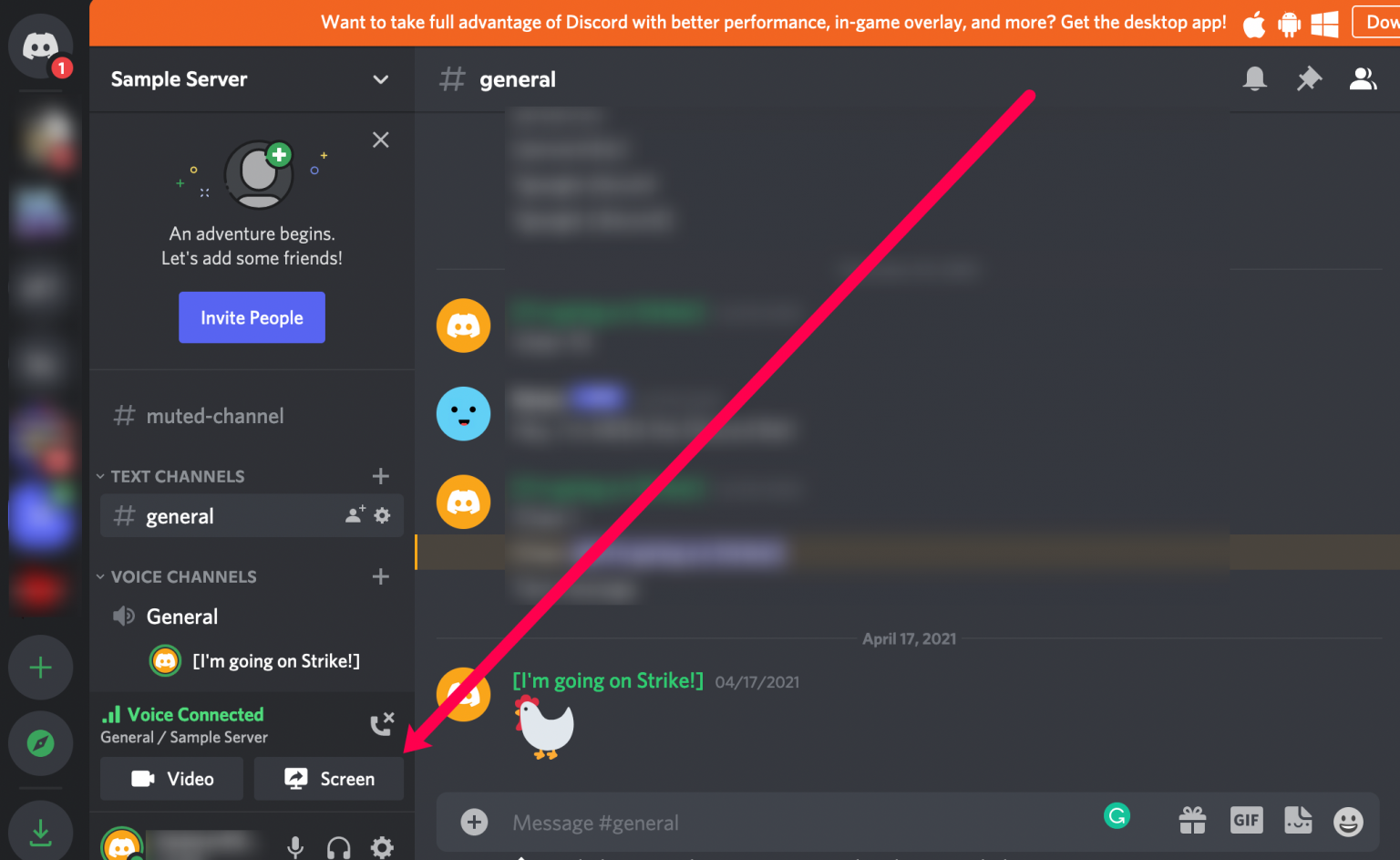 How To Enable Screen Share in Discord