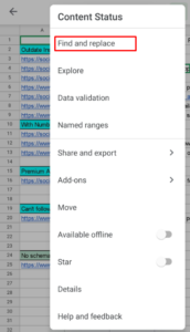 How to Search in Google Sheets on Any Device