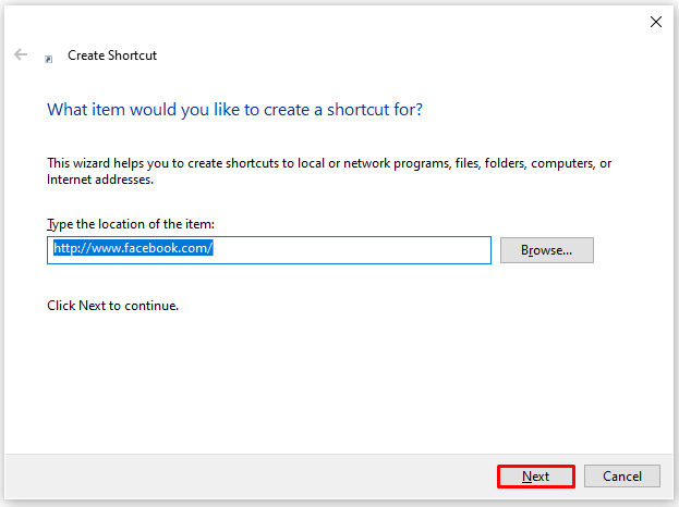 How to Add Facebook Icon to Desktop