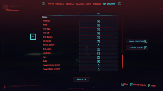 Cyberpunk 2077 How to Open Inventory