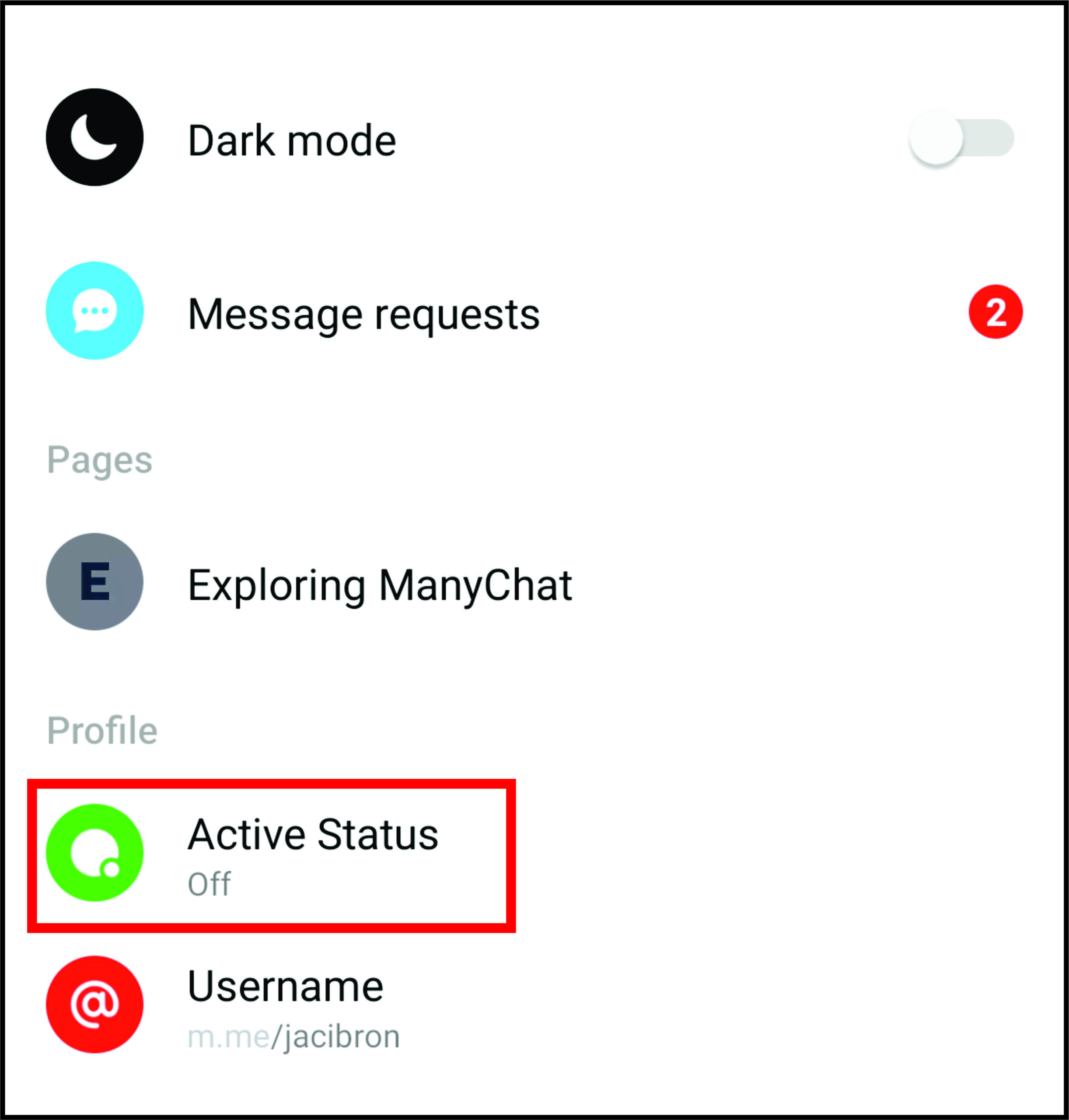 How to Turn Off Active Status on Facebook