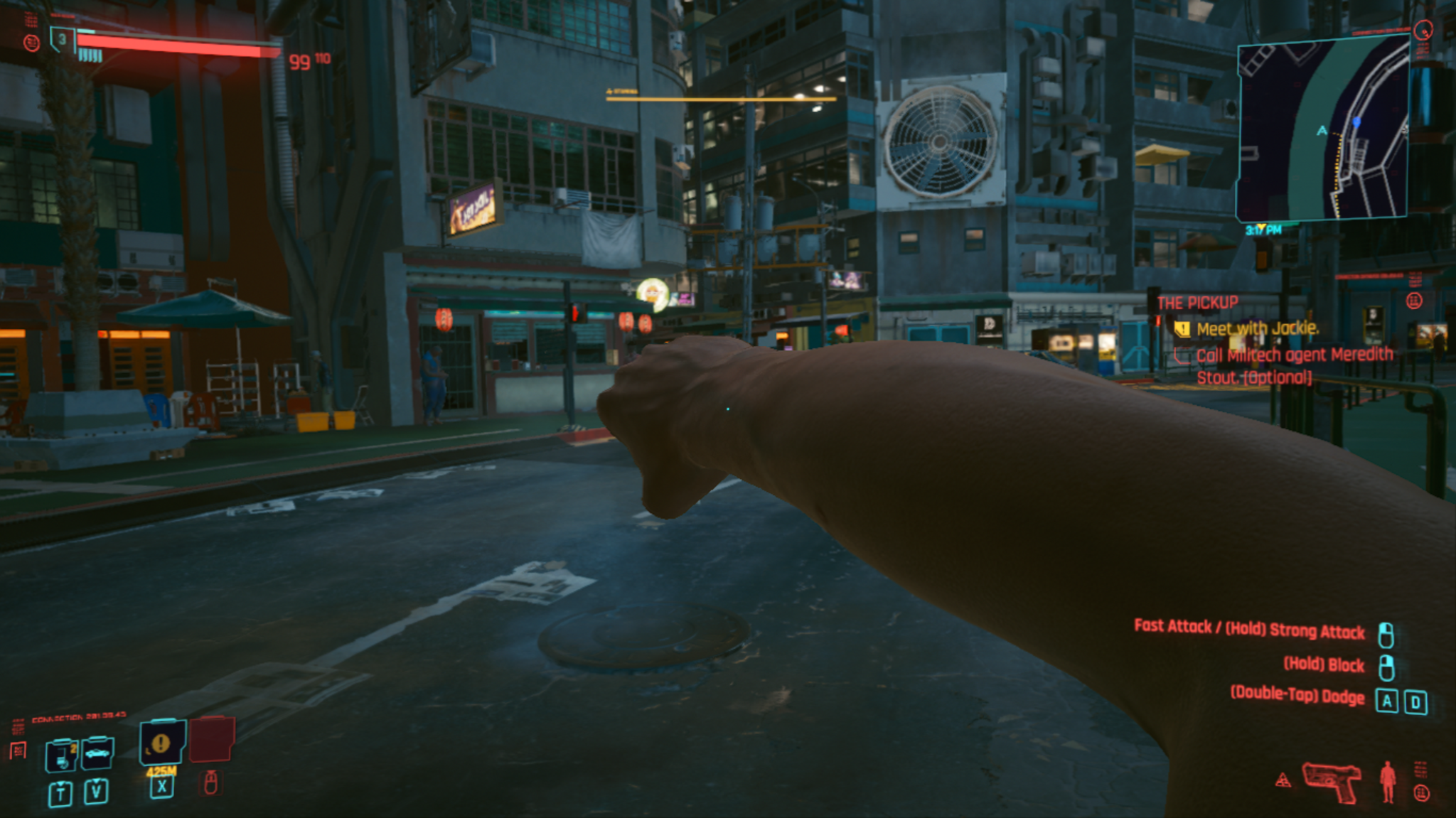 Cyberpunk 2077 How to Open Inventory