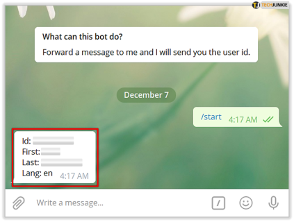 How to Find a User ID in Telegram