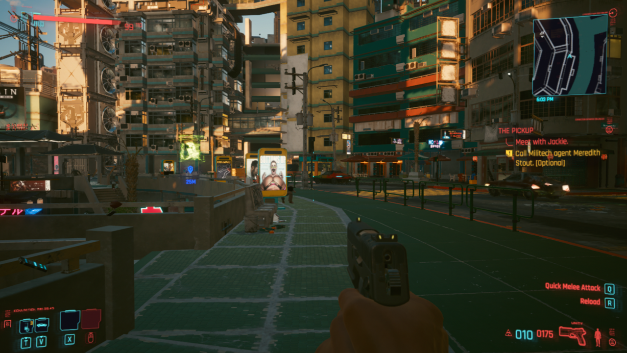 Cyberpunk 2077 How to Open Inventory