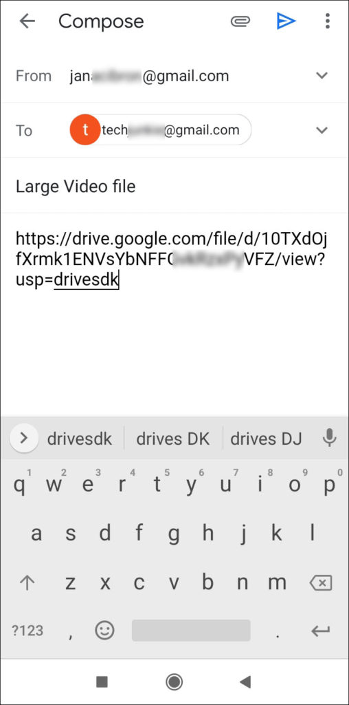 How to Send Large Video Files