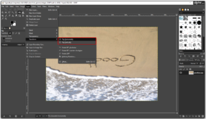 How to Flip an Image in GIMP
