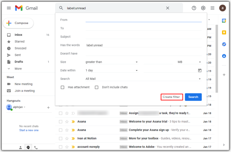 How to Find Unread Emails in Gmail