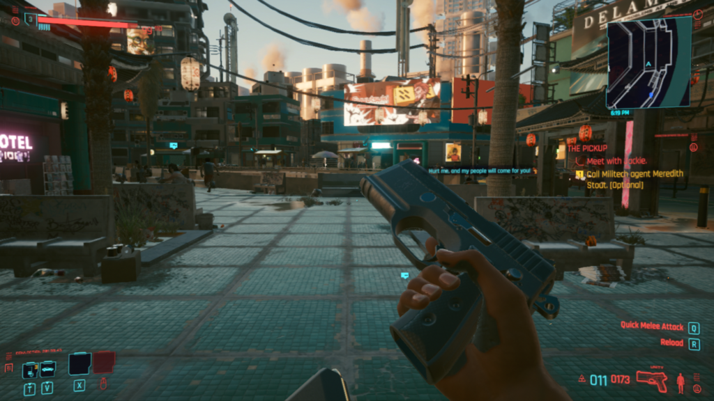 Cyberpunk 2077 How to Open Inventory