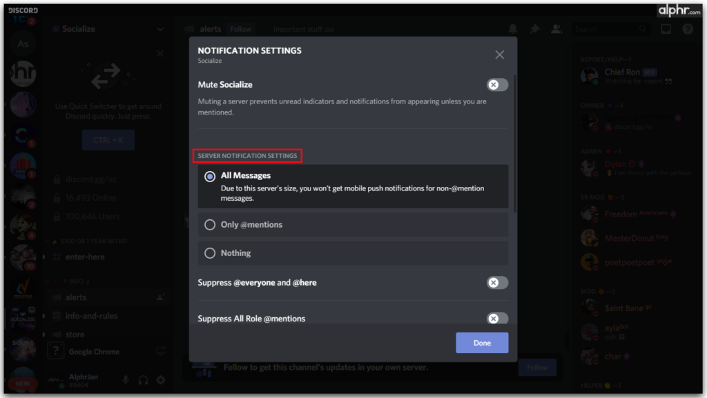 How to Disable Discord Notifications