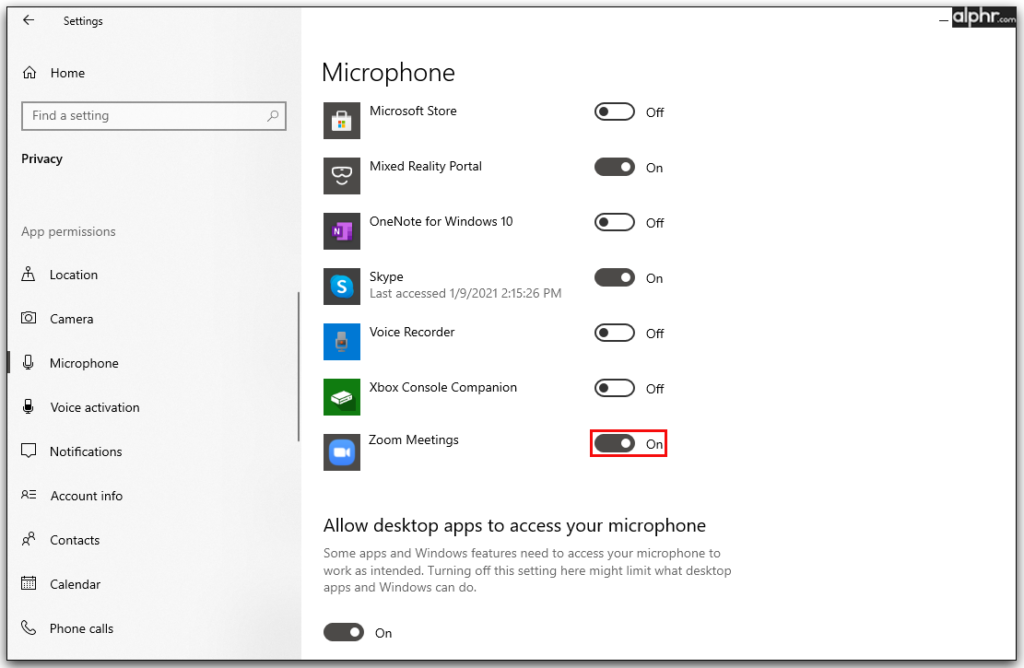 Zoom Microphone Not Working