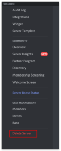 How to Leave a Discord Server
