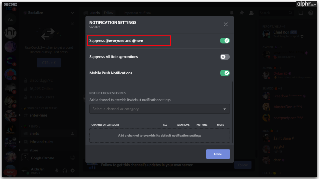 How to Disable Discord Notifications