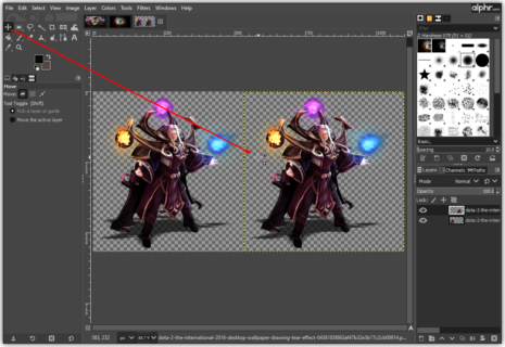How to Flip an Image in GIMP