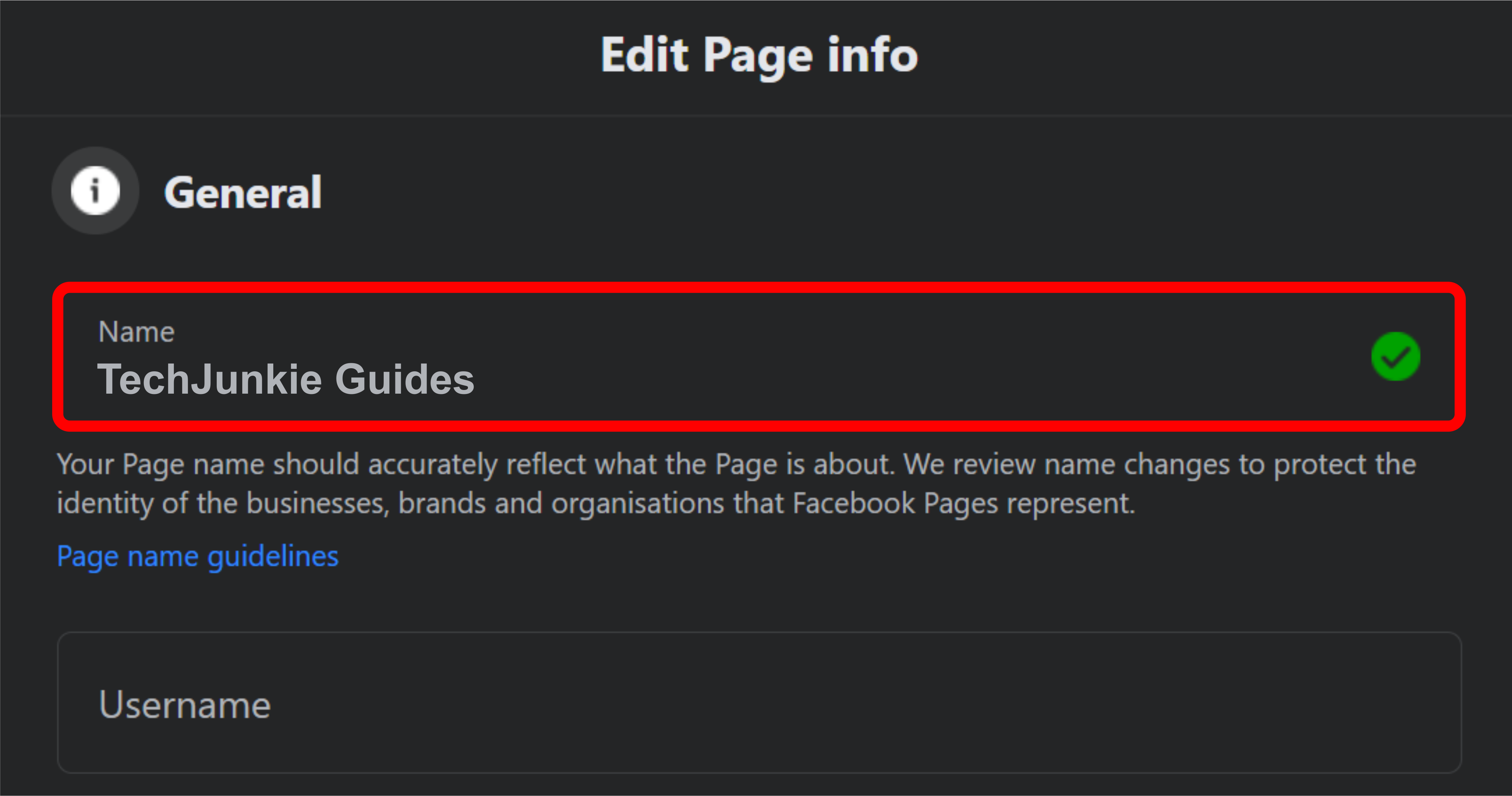 How to Change Page Name on Facebook