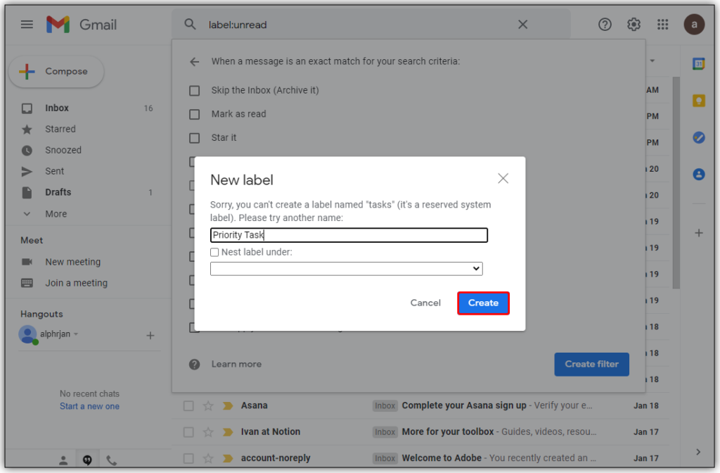 How to Find Unread Emails in Gmail