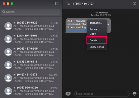 How to Delete All iMessages from a Mac or MacBook