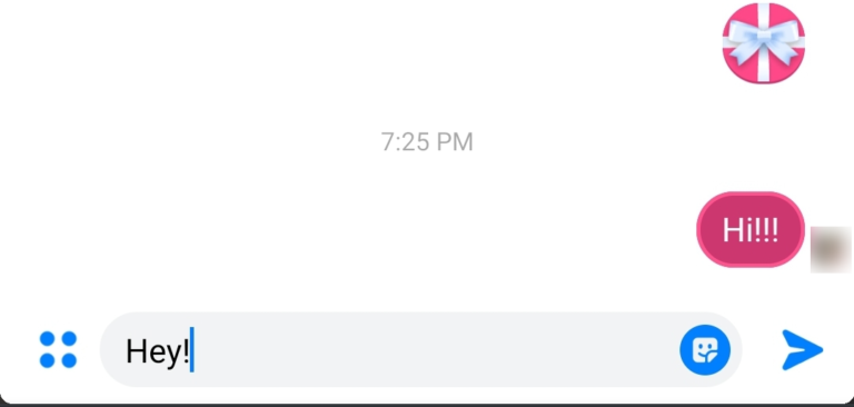 How to Make A Gift Message on Messenger