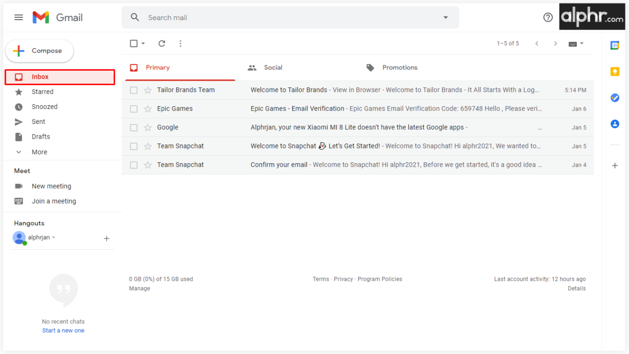 How to Select Multiple Emails in Gmail