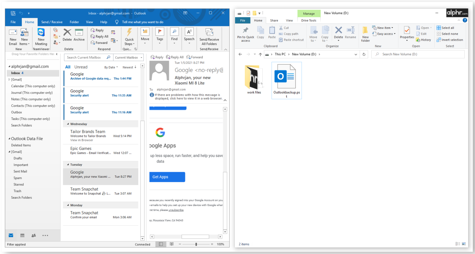 How to Backup and Export All Outlook Emails