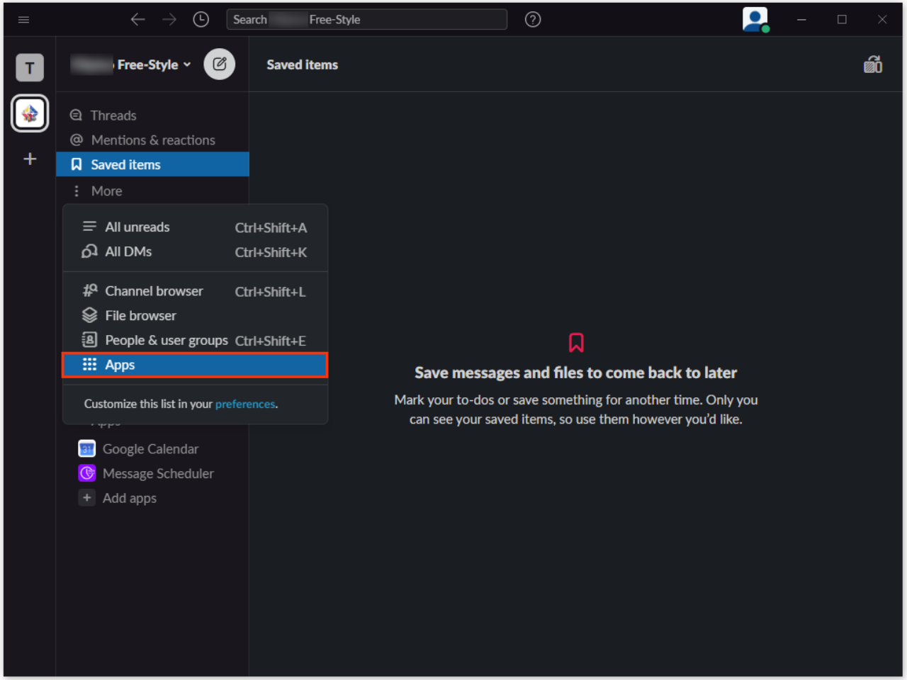 How to Add Google Calendar to Slack