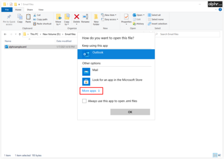 How to Open an EML File