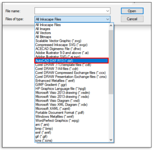How to Open a DXF File