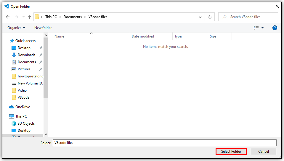 Vs Code How To Create A New Project
