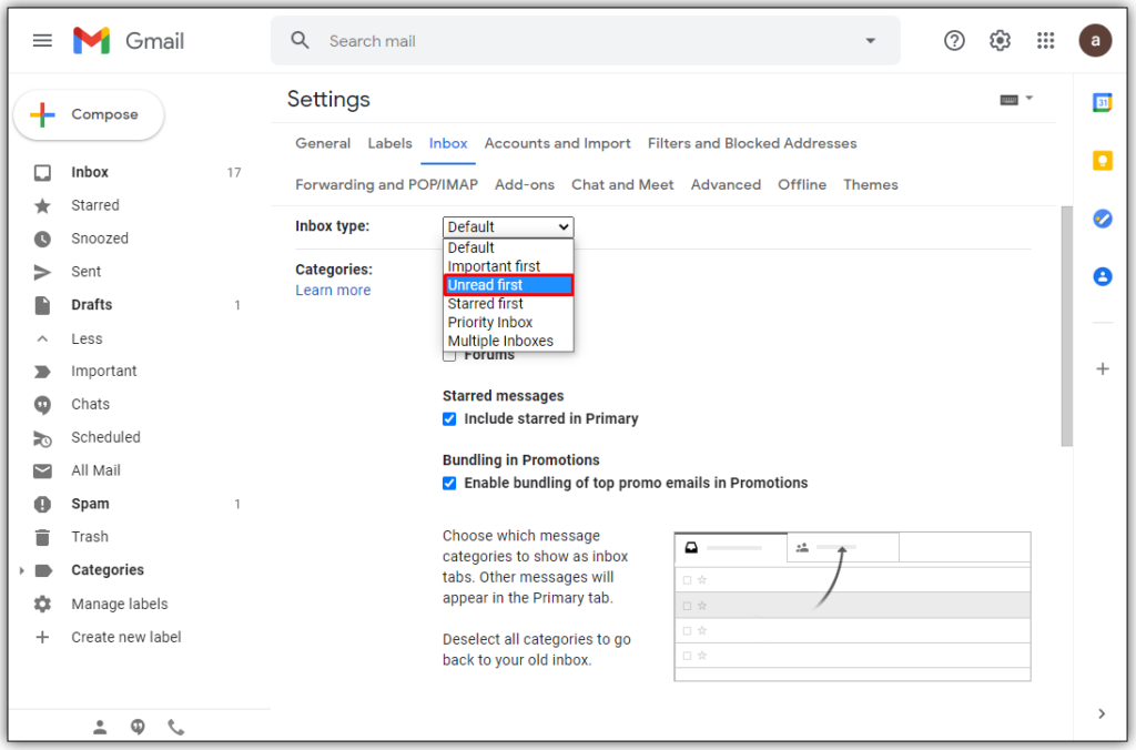 How to Find Unread Emails in Gmail