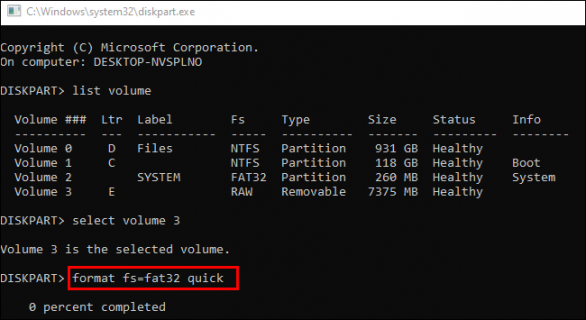 How to Format an SD Card
