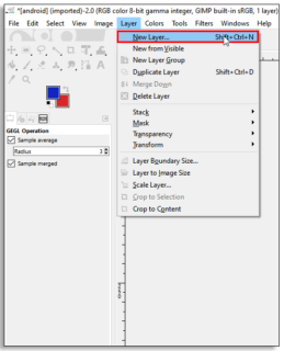 How to Change the Background Color in GIMP