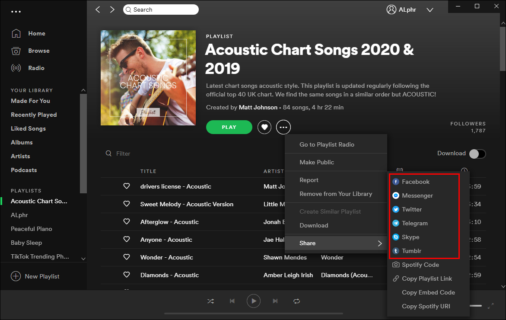 How to Share your Listening Activity on Spotify
