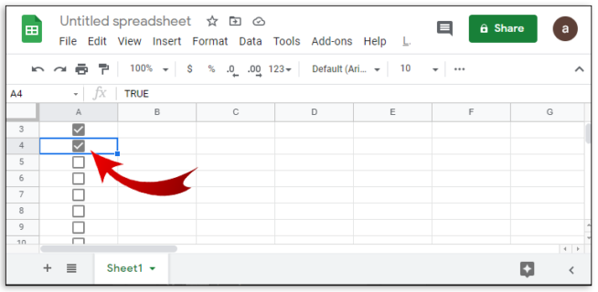 How to Add a Checkbox to a Google Doc