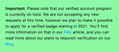 How To Get Verified on Twitter [January 2021]