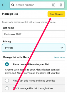 How to Make a Wishlist in the Amazon App