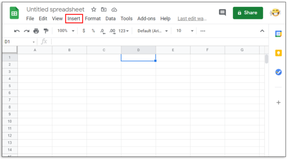 How to Calculate Range in Google Sheets