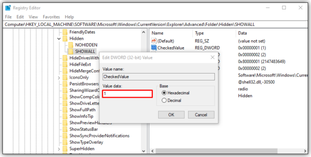 How to Show Hidden Files in Windows