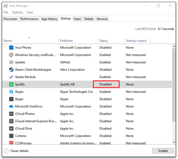 How to Disable Spotify Opening on Startup in Windows 10