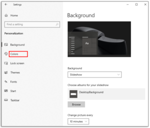How to Change the Windows 10 Taskbar Color