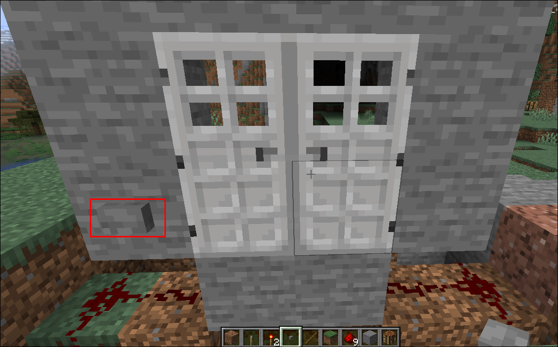 Minecraft Iron Block Side