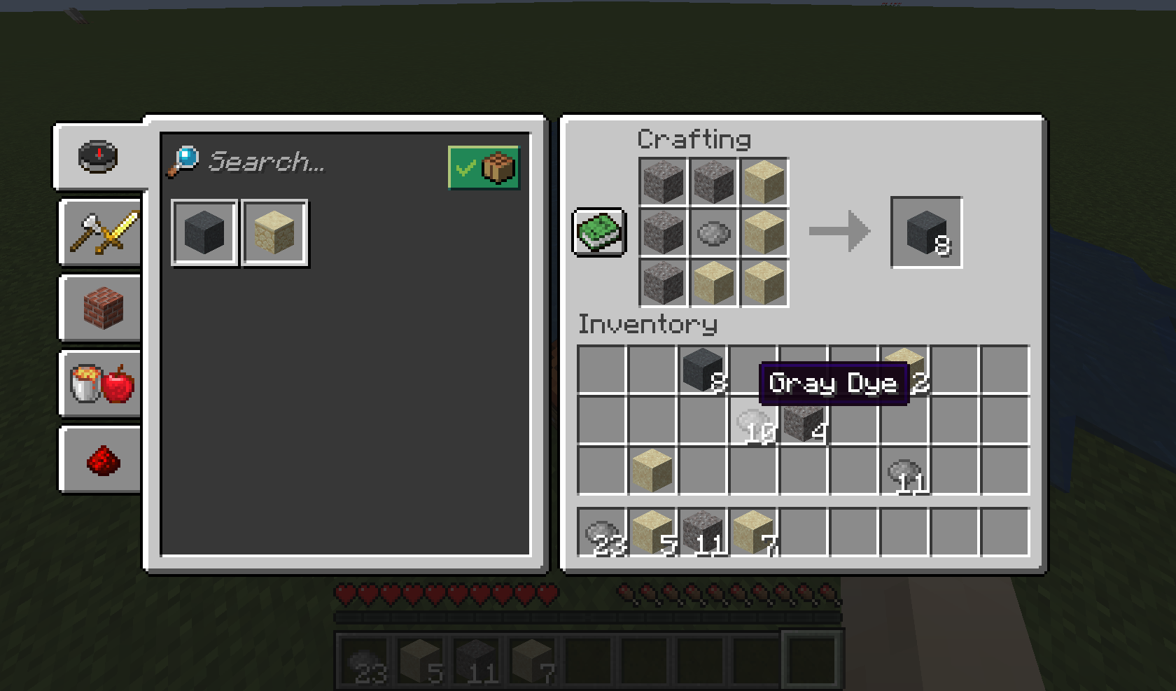 Concrete Minecraft Recipe 1 14 | Deporecipe.co