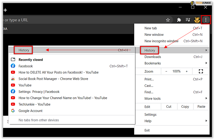 How To Remove a Specific Site's History and Cookies in Chrome