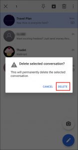 How to Delete All Messages in Signal