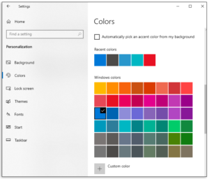 How to Change the Windows 10 Taskbar Color
