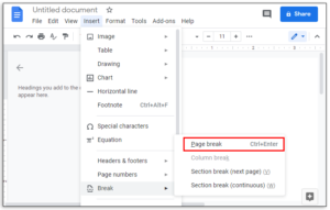 How to Make Just One Page Landscape in Google Docs