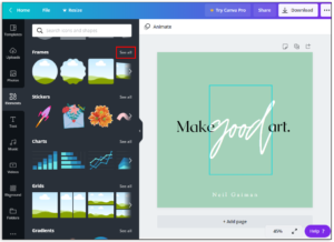 How to Make a Picture Round in Canva